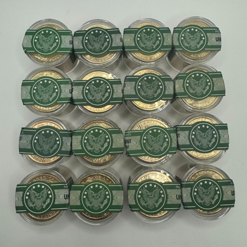 Pre-owned Presidential Dollar Roll – Uncirculated, Sealed by Danbury ...
